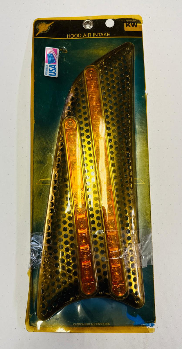 UNITED PACIFIC -41534 : Air Intake LED Light Bar (Kenworth T660, Amber ...