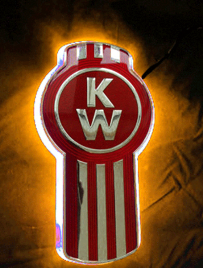 AACC - Kenworth Backlight Emblem - Amber – All American Custom Chrome