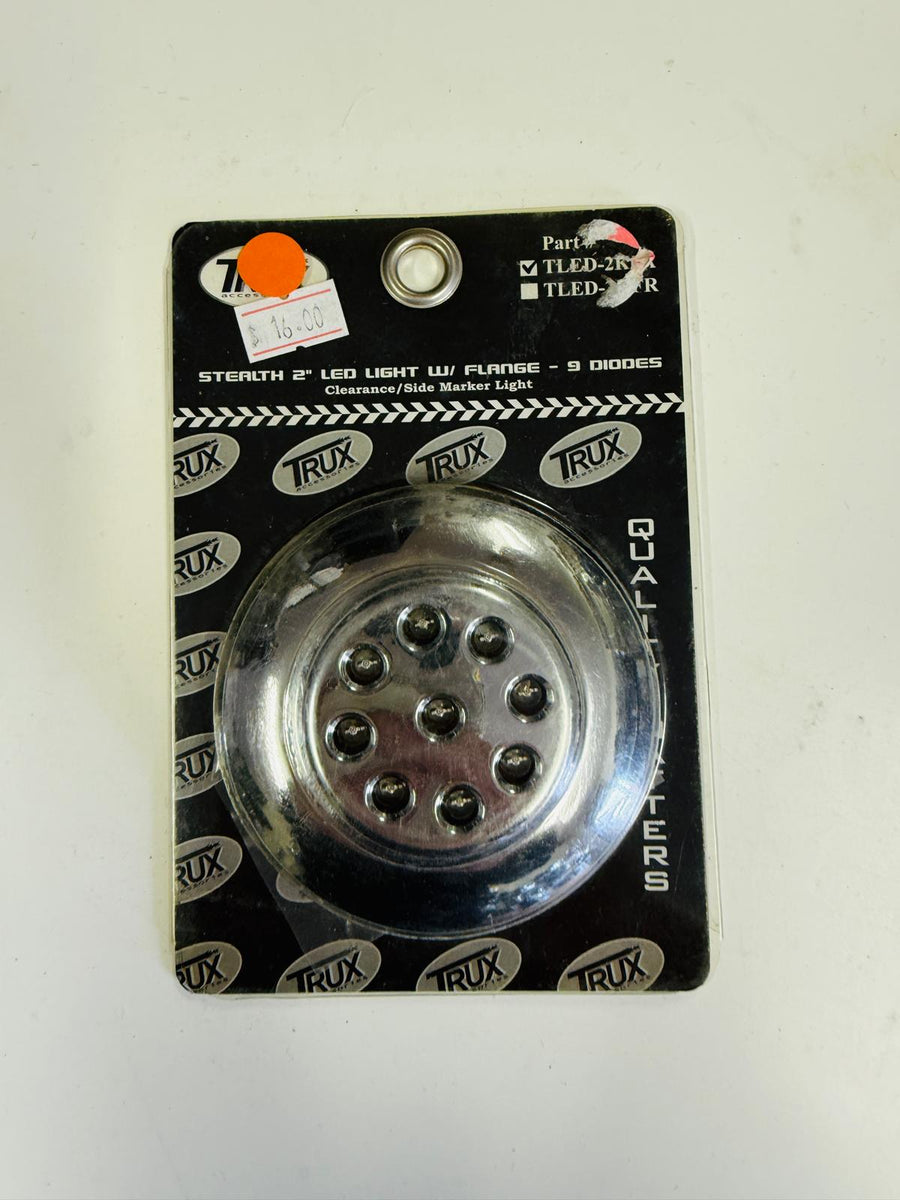 TLED-2KFA : Stealth 2" LED Light with Flange - Amber LED – All American ...